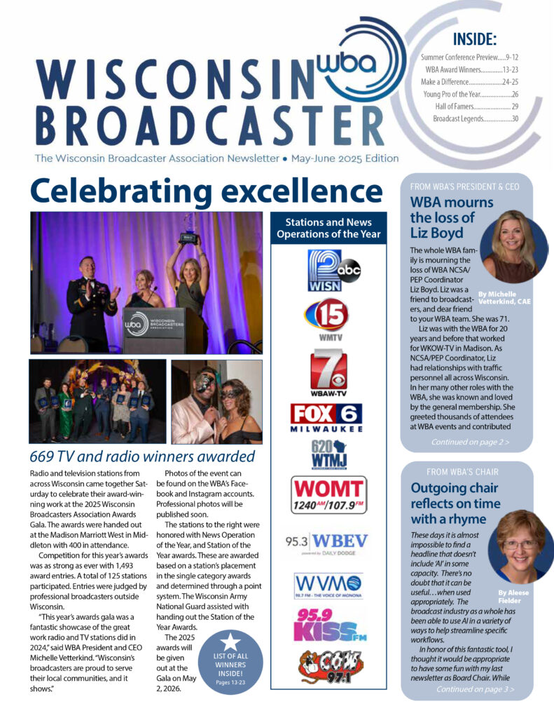 Wisconsin Broadcasters Association - Representing Wisconsin’s ...
