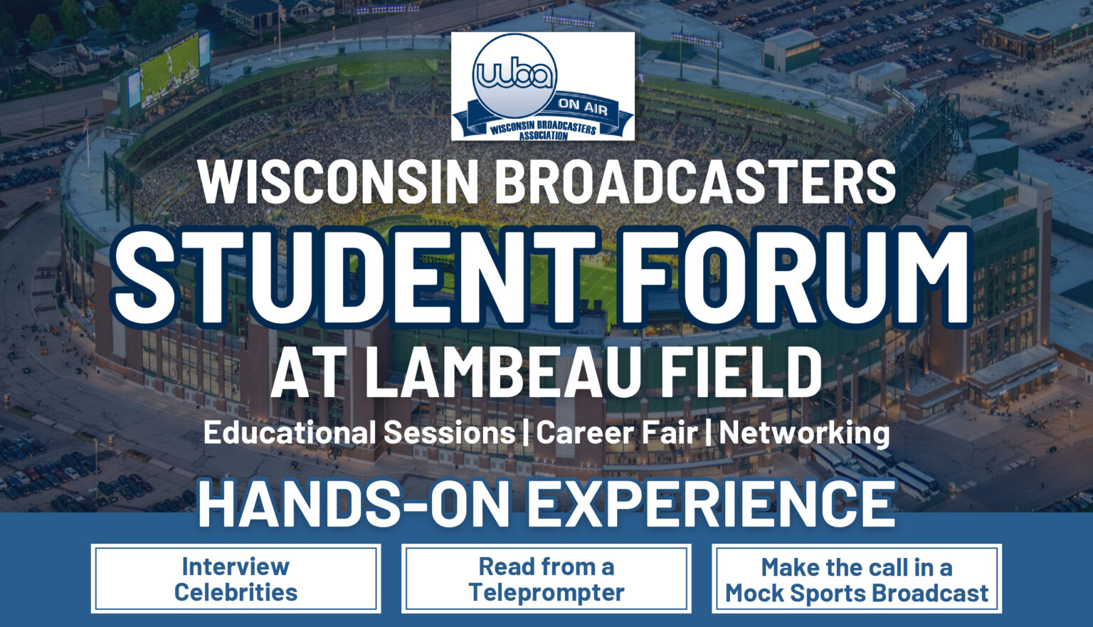 Agenda published for Student Forum at Lambeau Field - Wisconsin ...